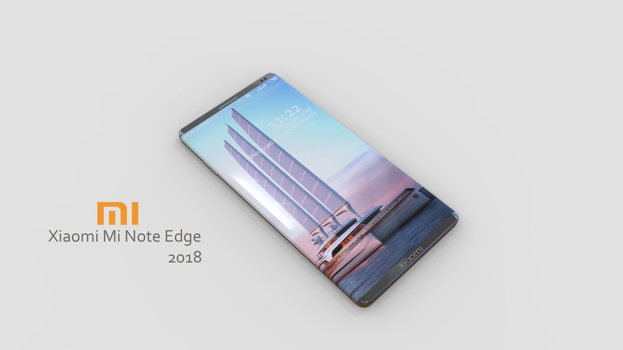 Xiaomi Mi Note Edge New Metalic Design - 2018 - YouTube