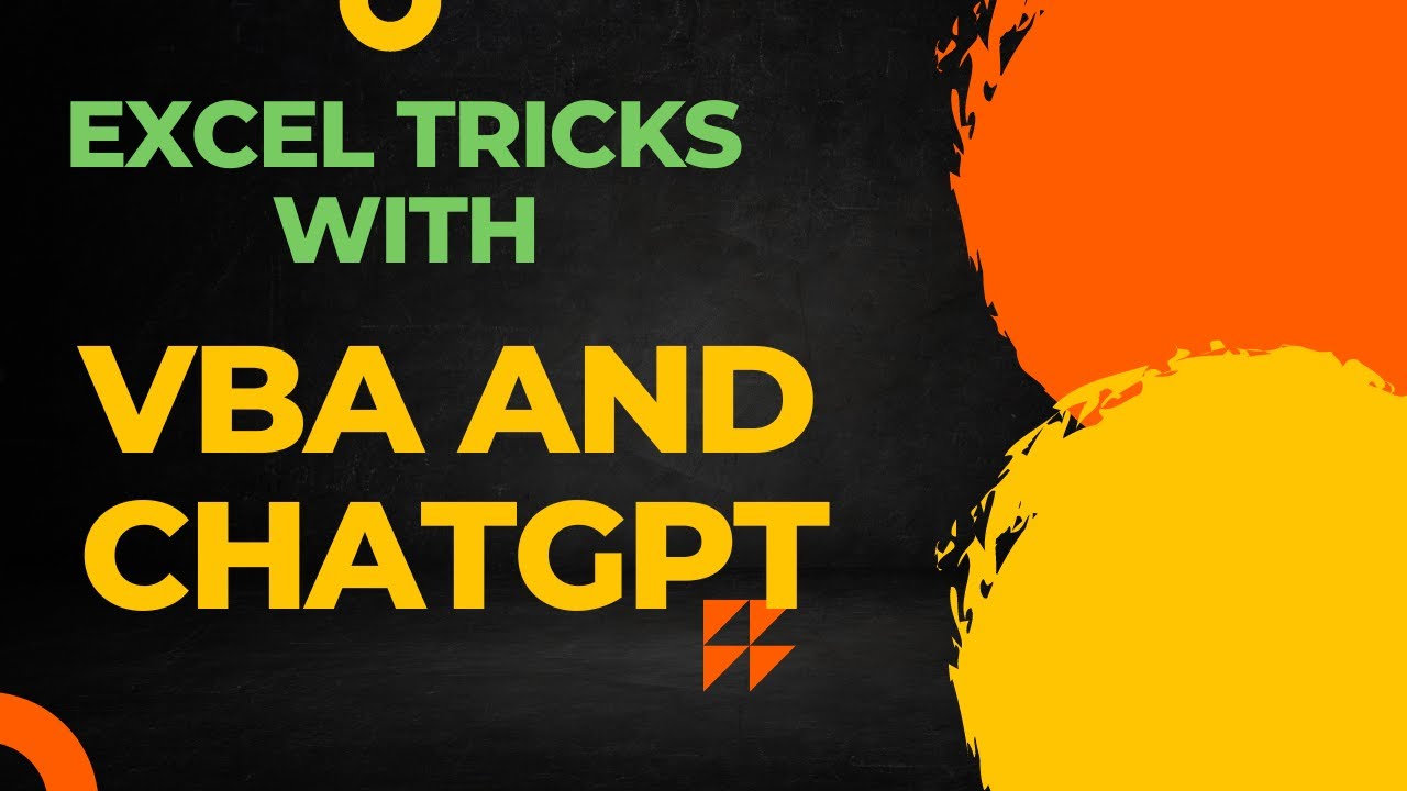 Excel Tricks With Vba And Chatgpt Convert Worksheet To Pdf And Prepare Dynamic Graph Youtube