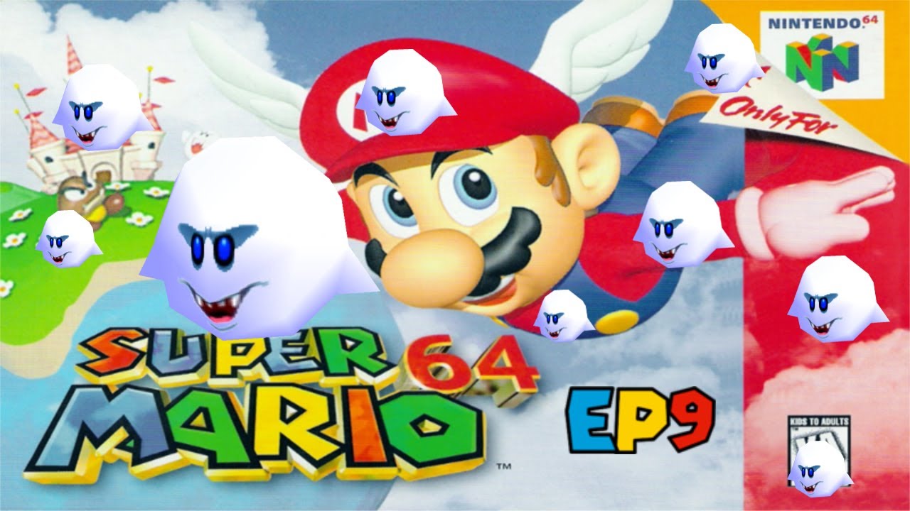 Lets Play Super Mario 64 (BLIND) Episode 9- Who you gonna call? - YouTube