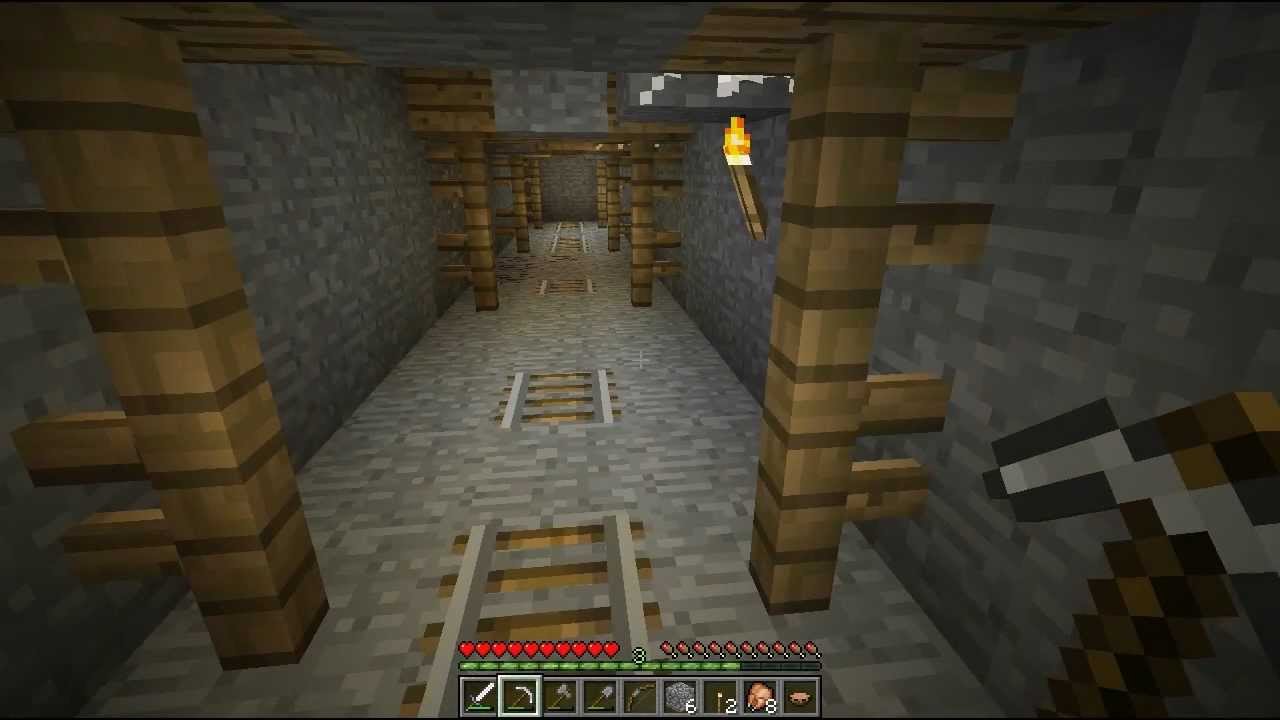 Minecraft Shafted! Challenge Episode 3 - Stampede! (HD) - YouTube