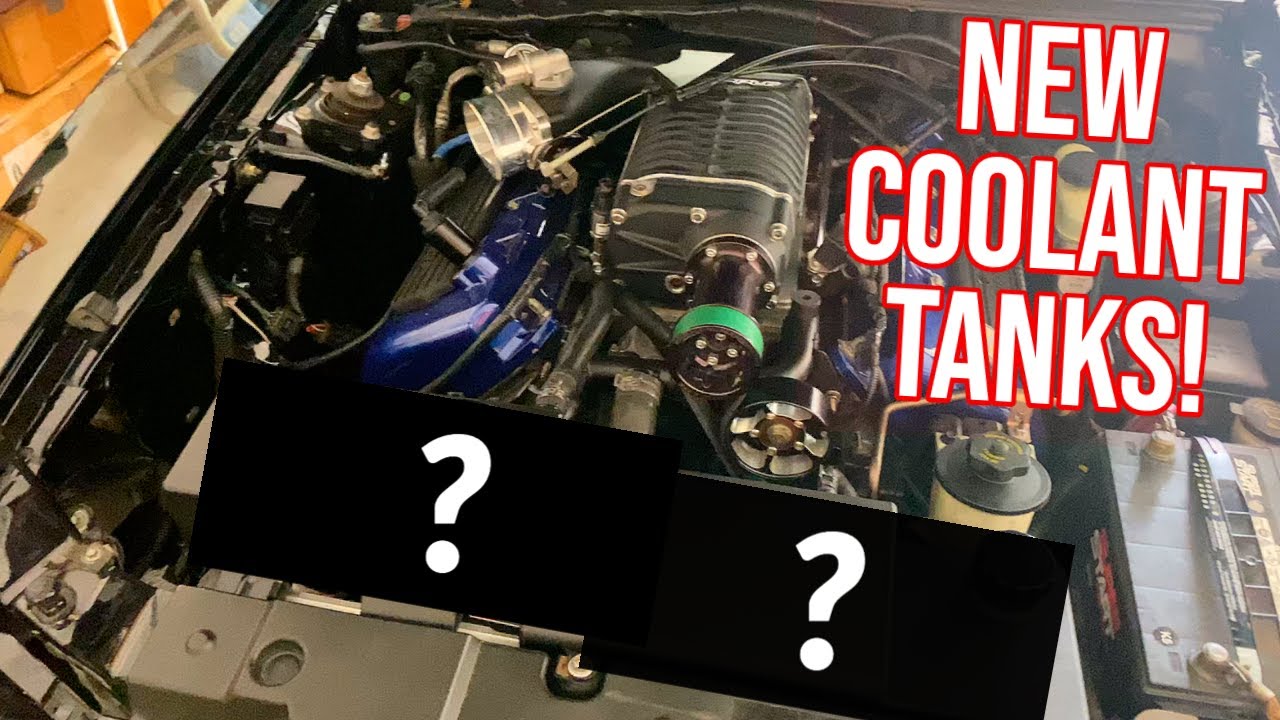 INSTALLING NEW COOLANT TANKS FOR (03/04 COBRA) - YouTube