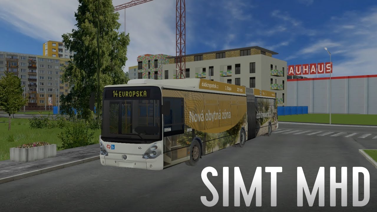 SIMT MHD | 14 | Háje, rozcestí - Evropská | Skoda 25Tr - YouTube