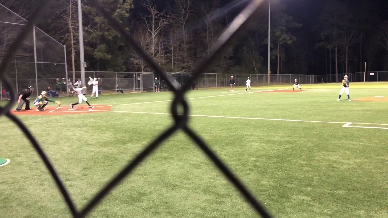 Dillon Lester takes curveball to right center - YouTube