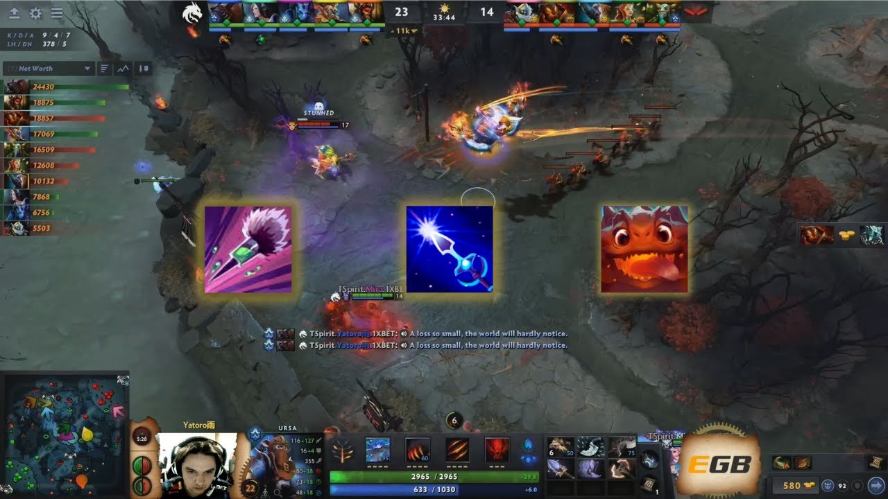 Team Spirit's disgusting Dart + Arrow into Snapfire Airlines Combo ...