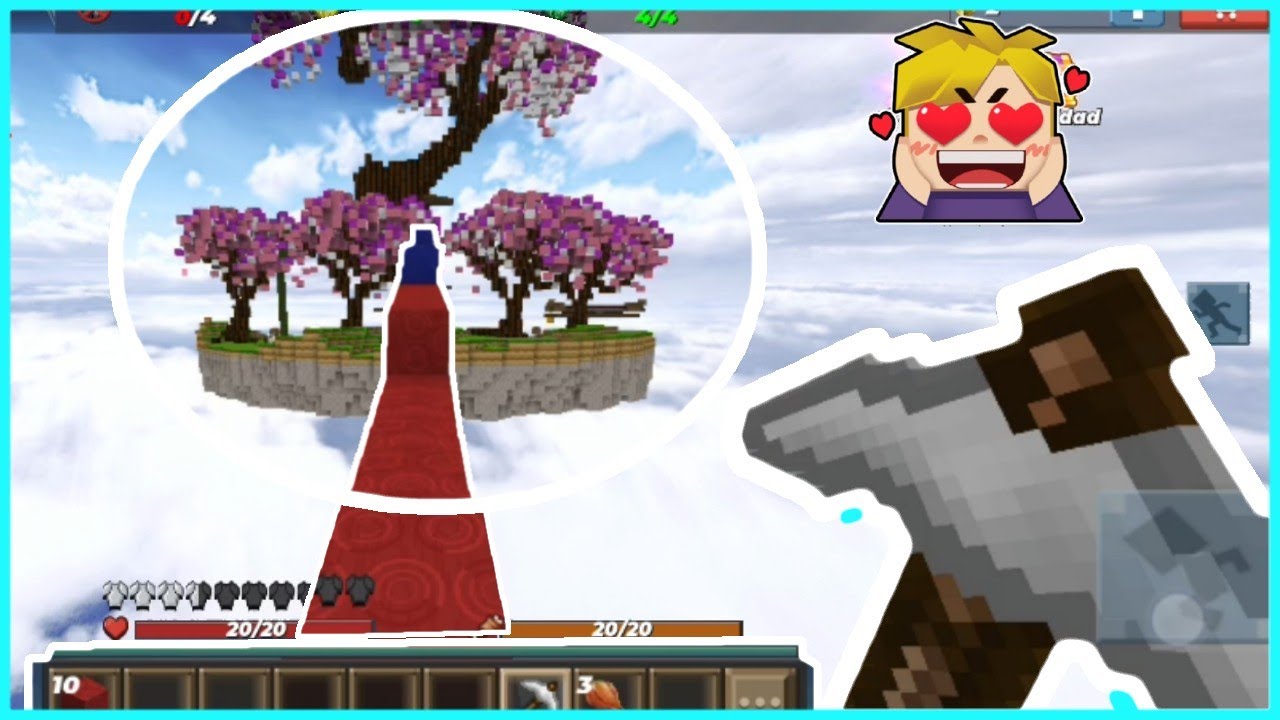 【SAKURA MAP】ASI ES JUGAR EL NUEVO MAPA SAKURA EN BLOCKMAN GO EGGWAR ...