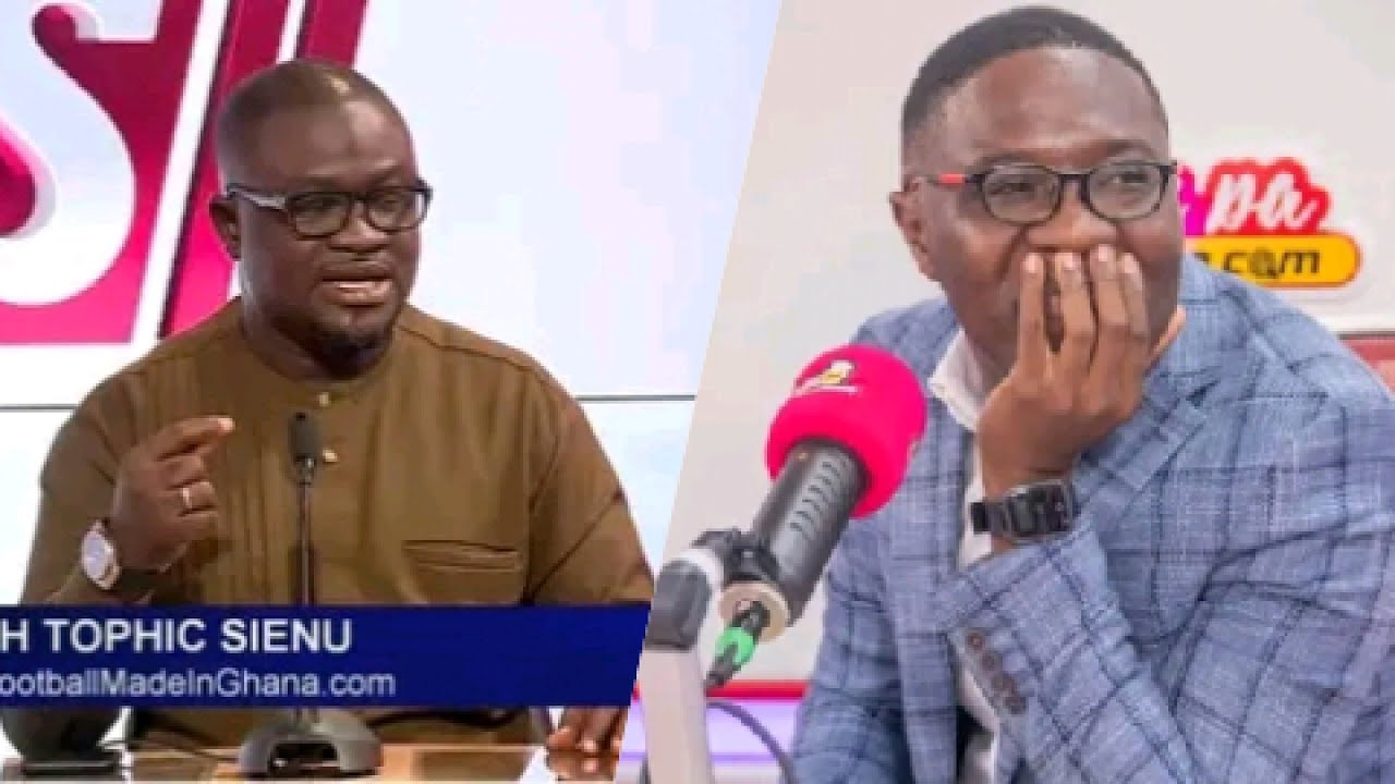 Vawwulence: Atta Poku & Colleague Sports Journalist Tophic Sienu ...