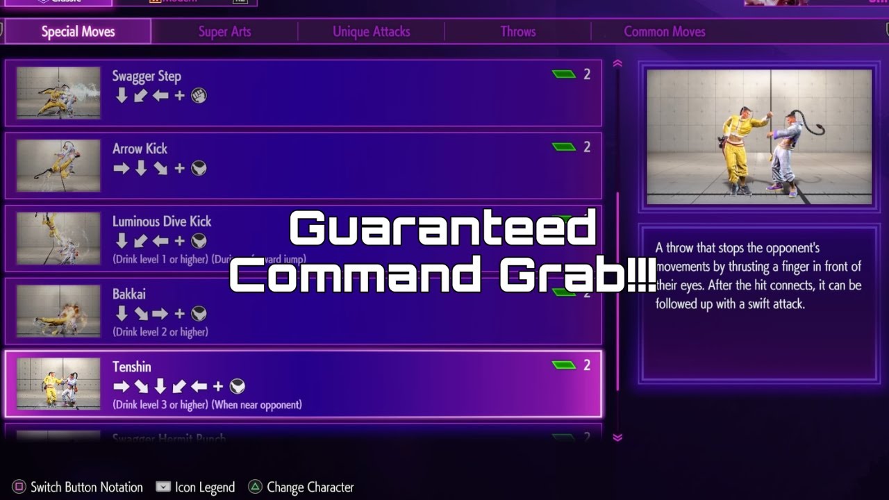 SF6: Jamie Command Grab Setups - YouTube