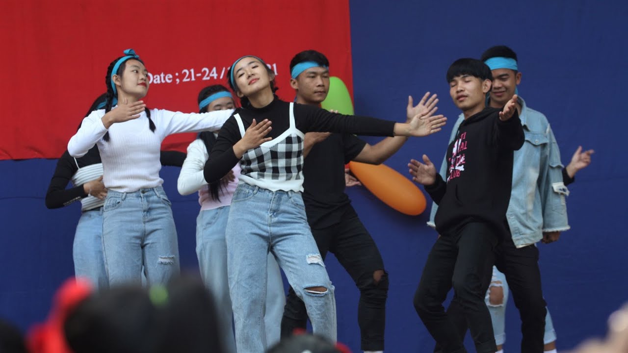2021 Intramural Game ( Dancing Competition by Blue Team ) - YouTube
