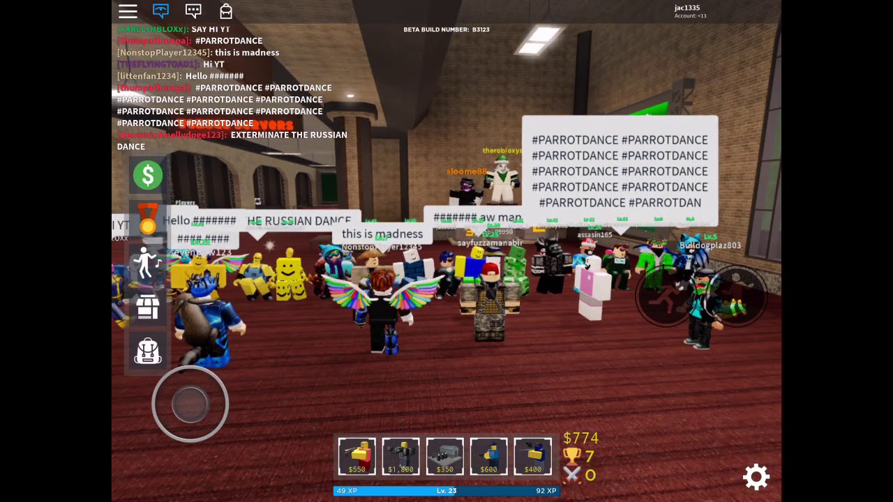 Parrot Dance... Assemble! Roblox - YouTube