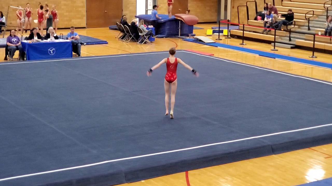 Emily matras floor routine - YouTube