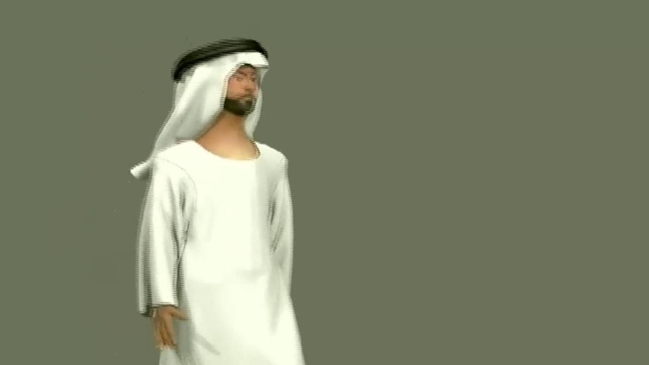 animation character arabic man - YouTube
