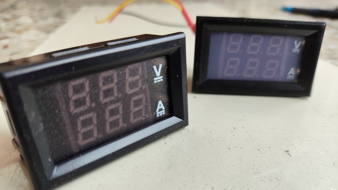 Digital Volt / Ampere Meter Setting | How to Callibrate Vol / Ampere ...