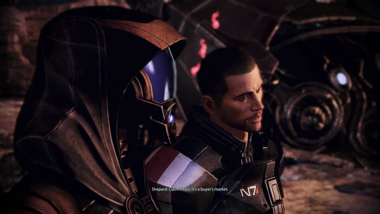 Mass Effect 3: Tali Romance #6: A homeworld for Tali - YouTube