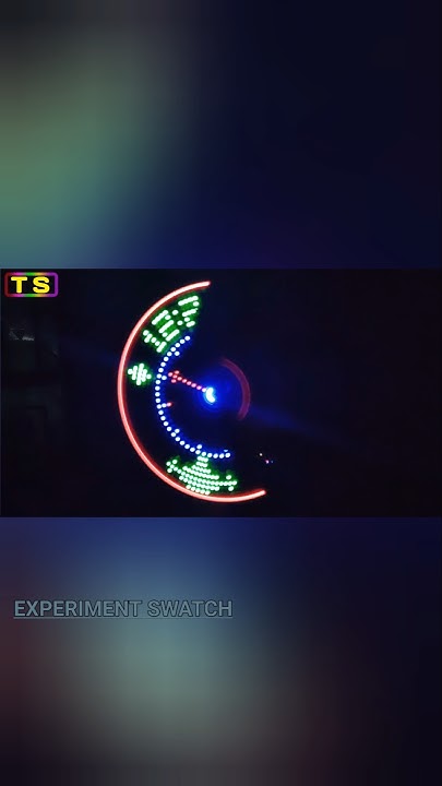 propeller clock || rotating clock || #propeller#clock#led #arduino ...