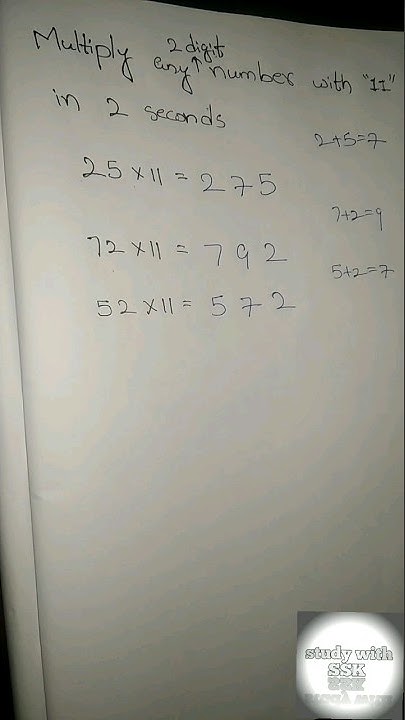 Vedic maths Tricks|Vedic maths for beginners|#shorts #short #youtubeshorts #viral #viralshorts ...