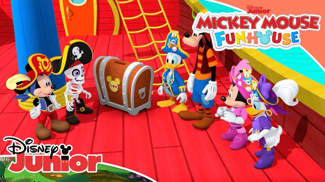 Mickey's Pirate Adventure 🏴‍☠️ | Mickey Mouse Funhouse 🥳 | Disney ...