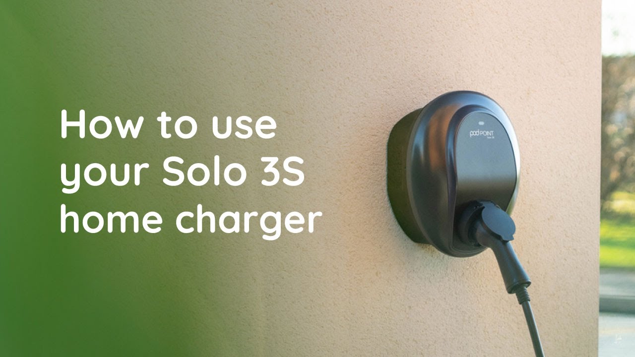 How to use your Solo 3S home charger - YouTube
