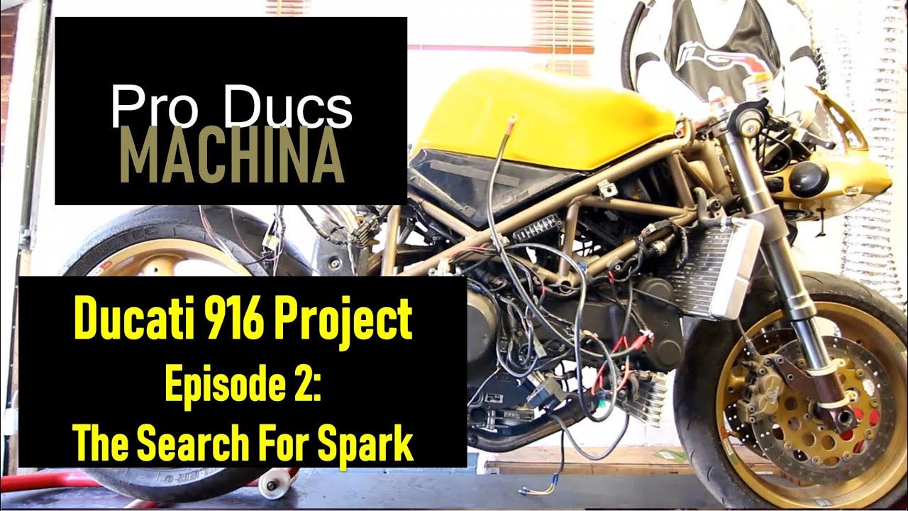 Ducati 916 Project Episode 2 - The Search For Spark - YouTube