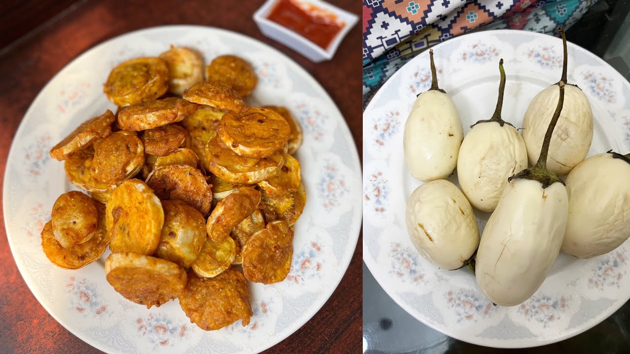 Baingan Pakora recipe | eggplant recipe | Ramzan special | Iftar recipe ...