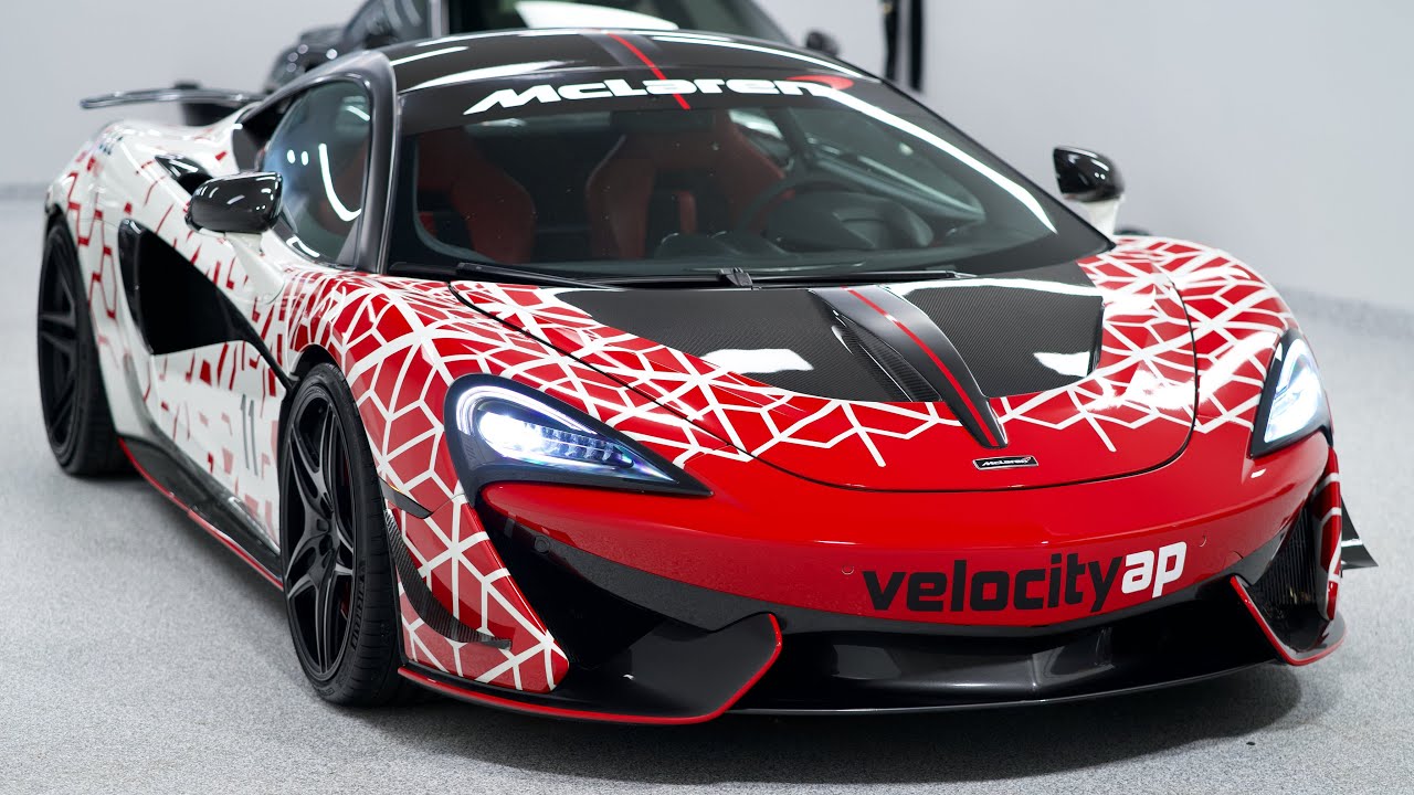 BEST REACTION TO A SURPRISE WRAP ON MCLAREN 570S! - YouTube