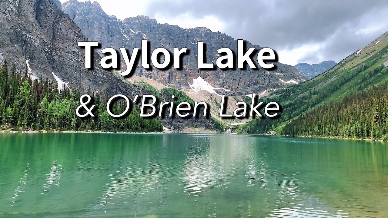 Taylor Lake & O’Brien Lake Hike | Banff National Park - YouTube