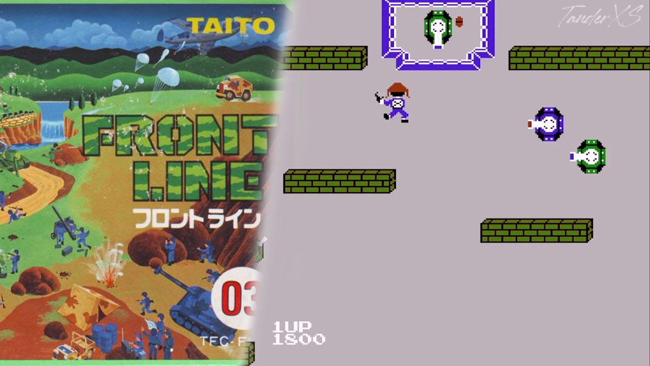 (NES) Front Line - Gameplay - YouTube