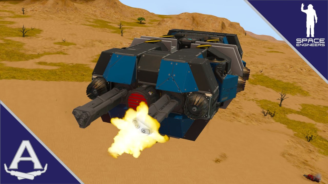 How To Make A PATROL DRONE With AUTOMATIC DOCKING Space Engineers