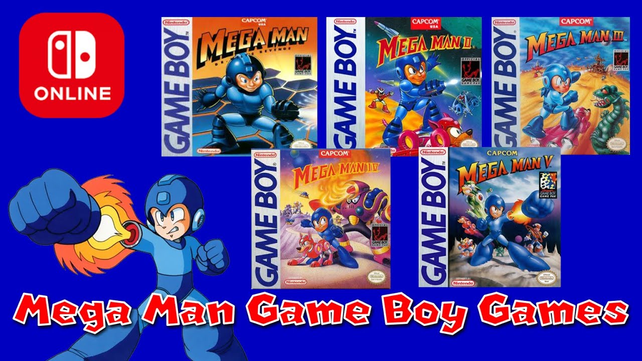 5 Mega Man Games | Nintendo Switch Online Game Boy Games (June 2024) - YouTube