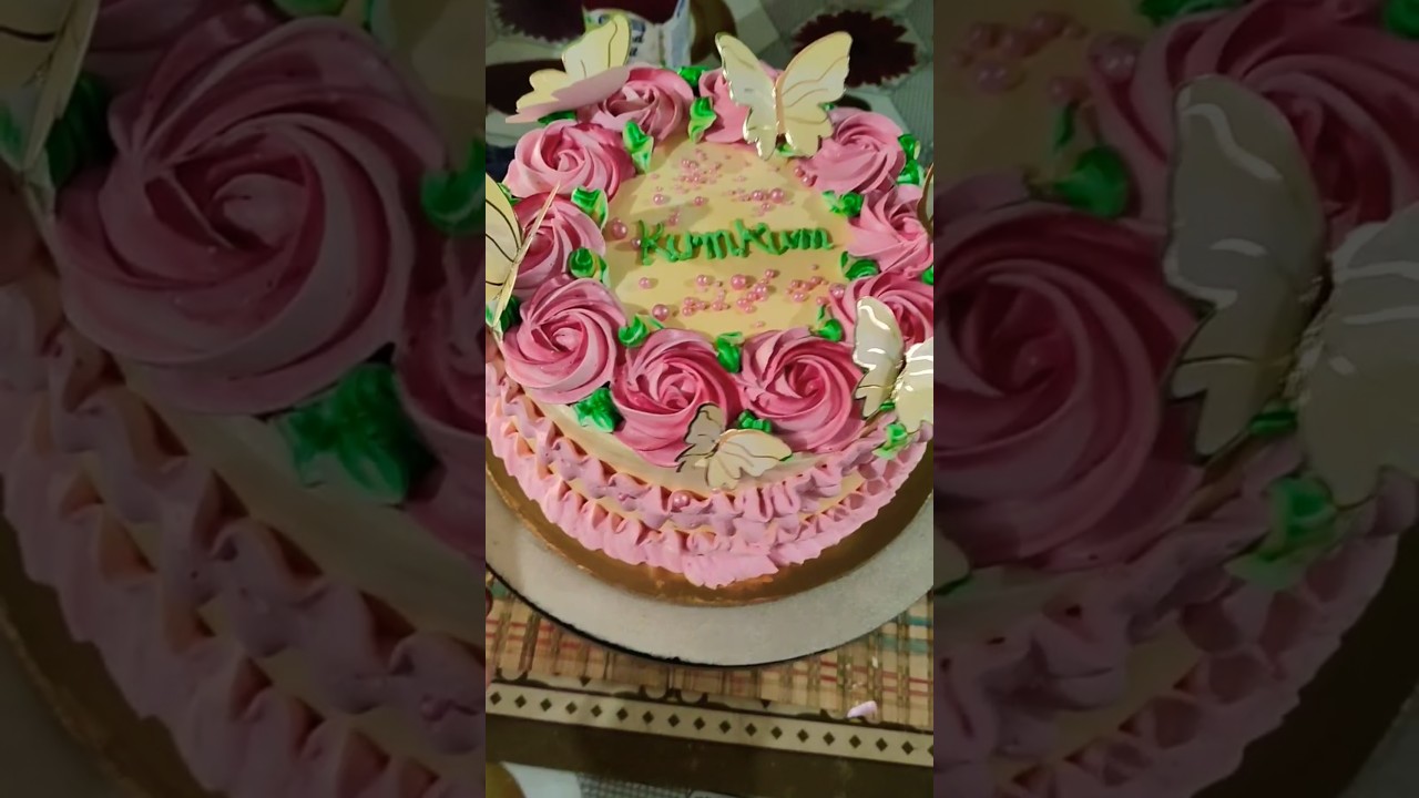 Homemade cake design#debu sweet cake#cake design - YouTube