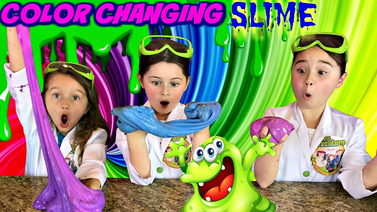 HEAT ACTIVATED SLIME! How to Make Color Changing Slime - YouTube