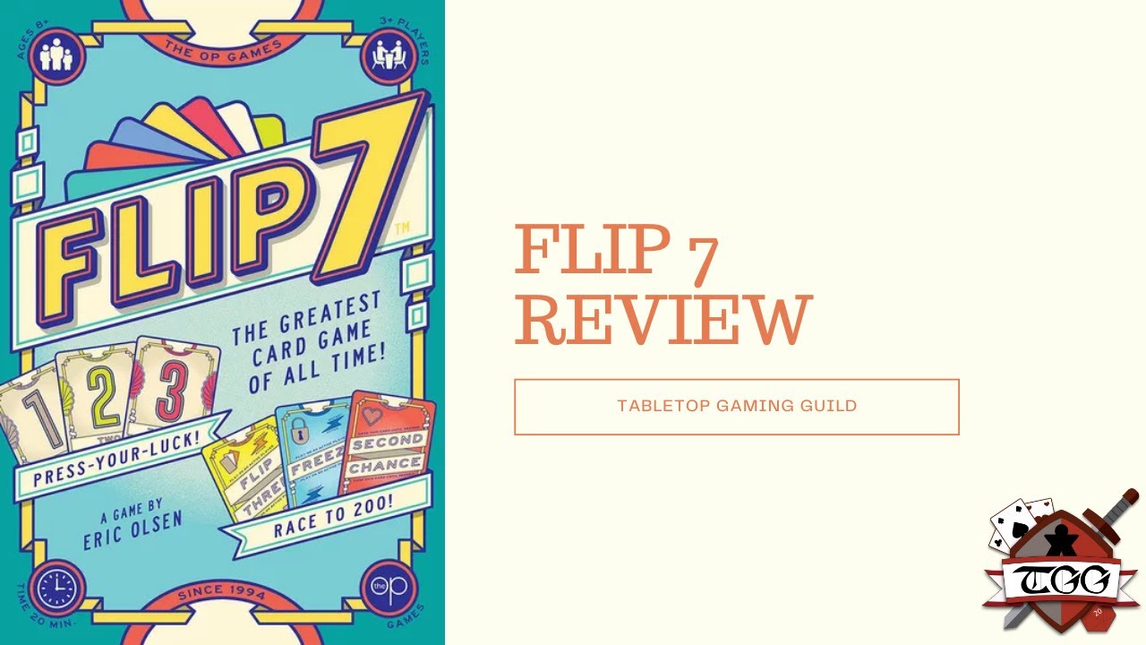 Flip 7 Board Game Review - YouTube