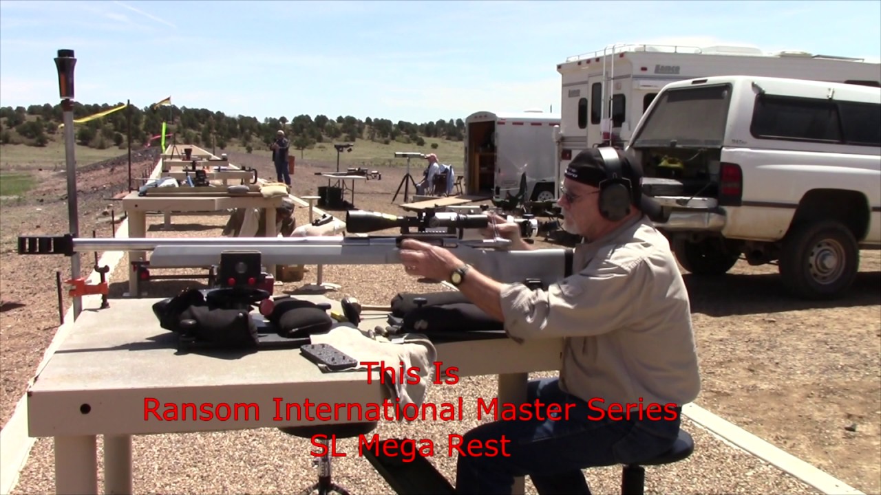 Benchrest 50 cal World Champion and his Mega Rest 2017 - YouTube