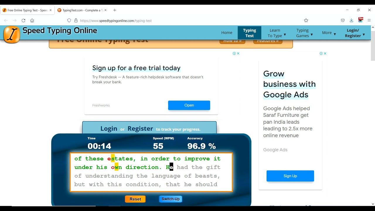 Fastest Typist I typing world record 2021 I typing world record I speed ...