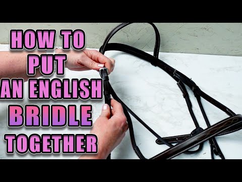 How to Assemble An English Bridle -Step By Step!🐴