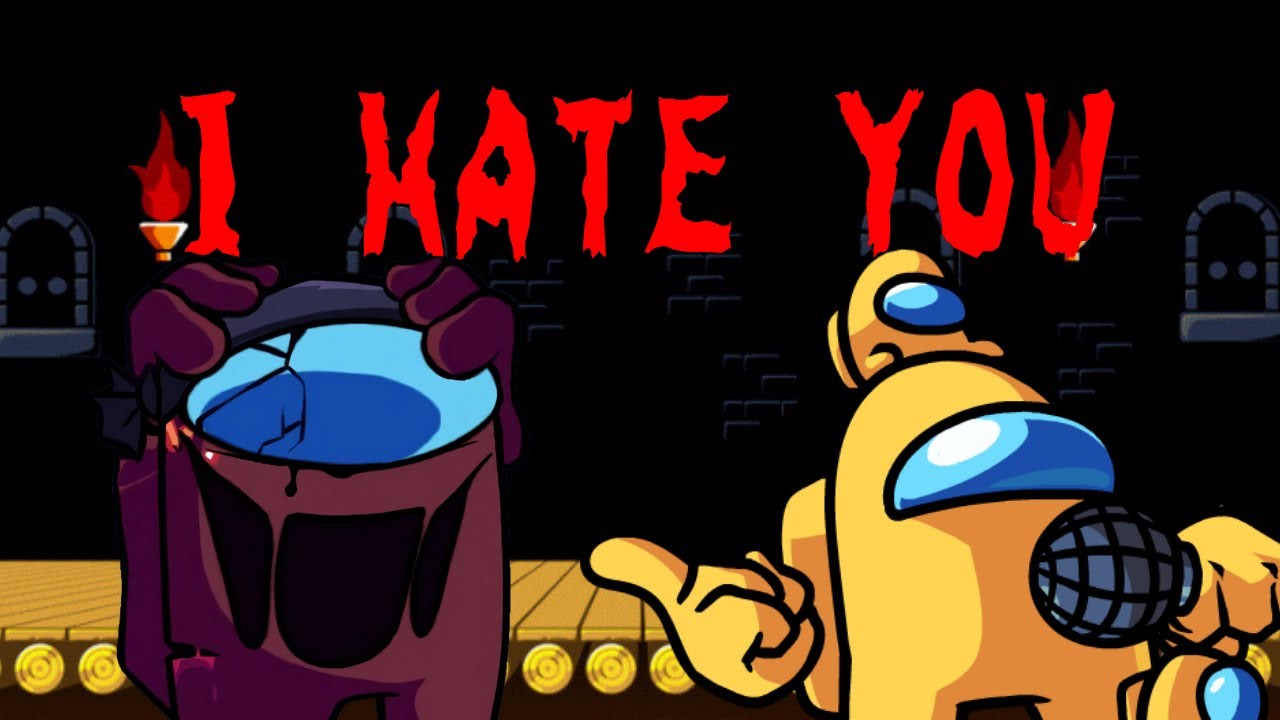 【FNF】 I Hate You V2 But Maroon And Yellow Sing It!! #fridaynightfunkin ...