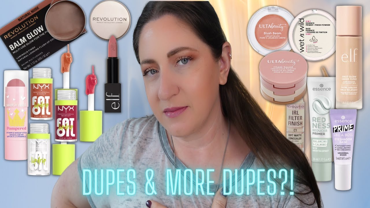 NEW Drugstore Makeup Releases Haul & Try-on! DUPES DUPES DUPES! - YouTube