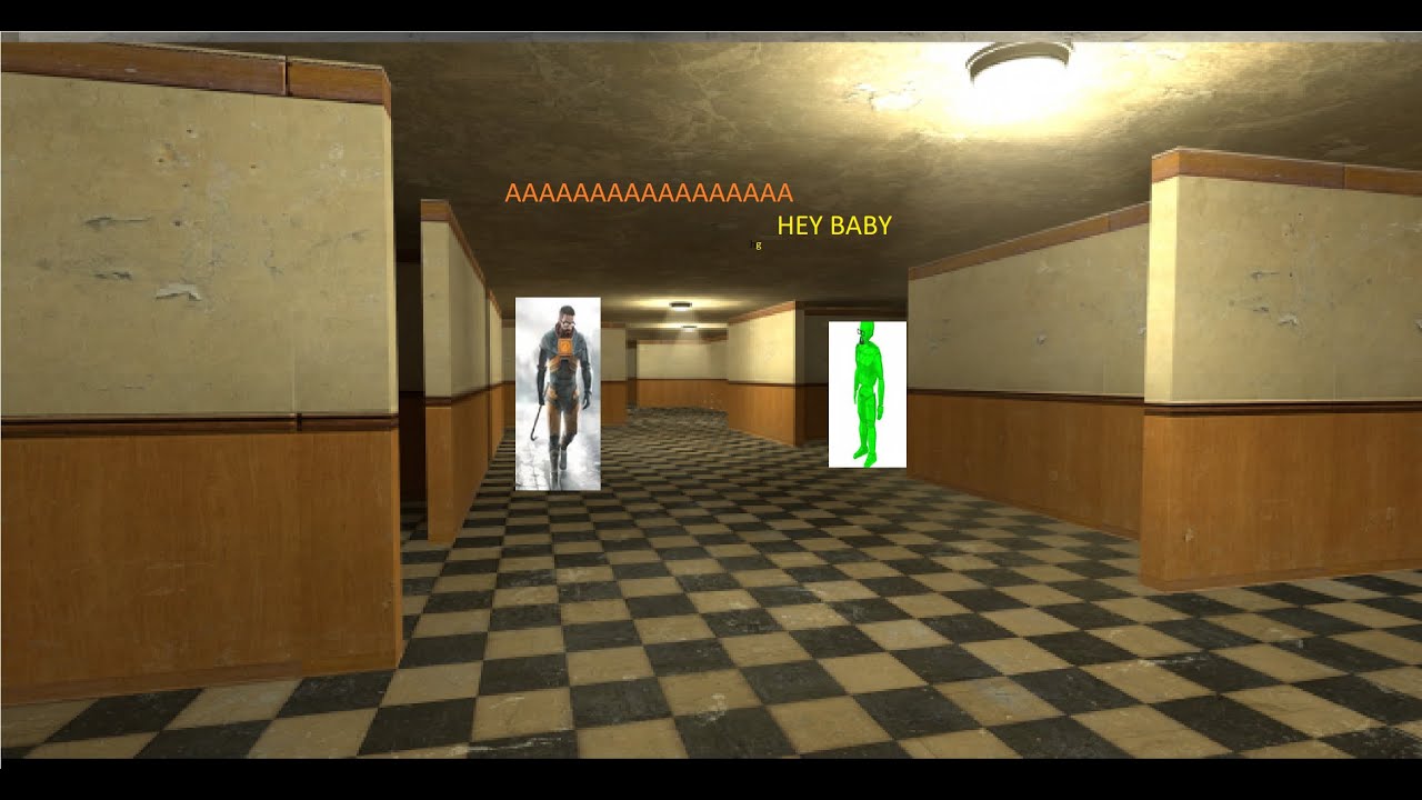 I tried exploring creepy maps in vr gmod - YouTube