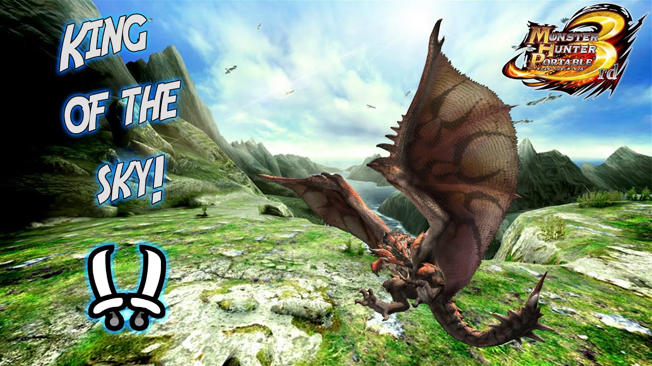 【MHP3rd】 King of the Sky! - Rathalos [DB] - YouTube