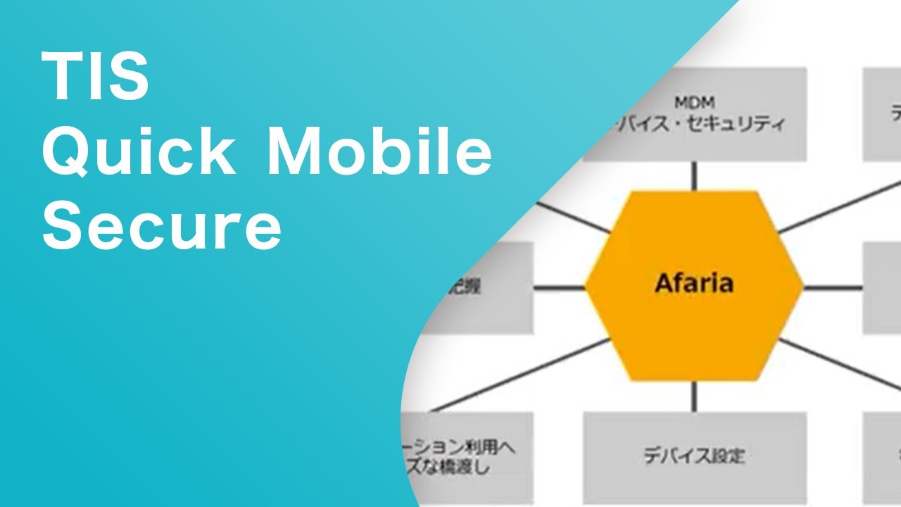 「TIS Quick Mobile Secure」【TIS株式会社】 - YouTube