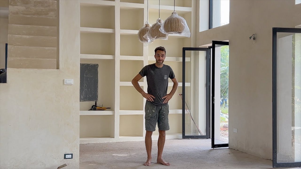 Le sol de la maison est terminé et c'est trop beau !!! - YouTube