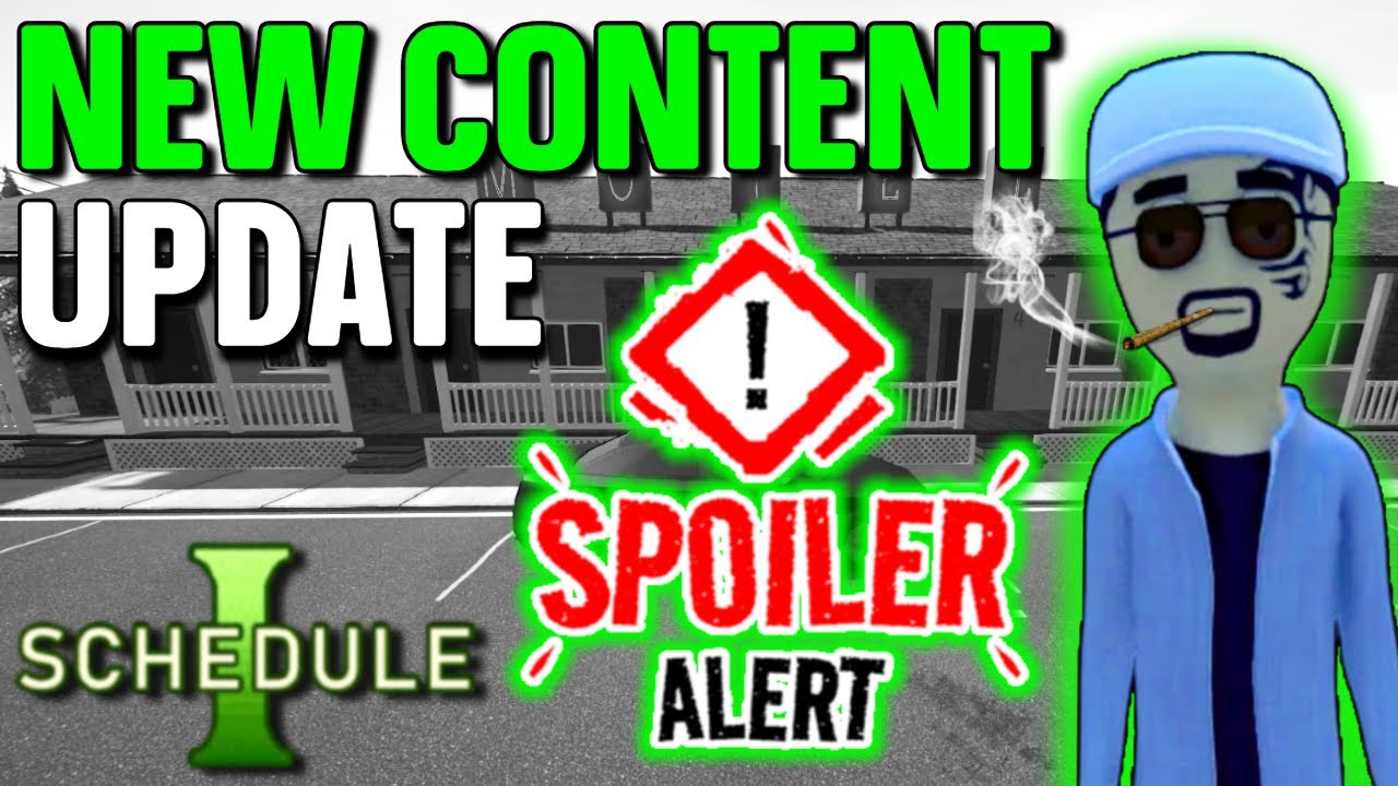 Schedule 1 - NEW Drug Update SPOILER - YouTube