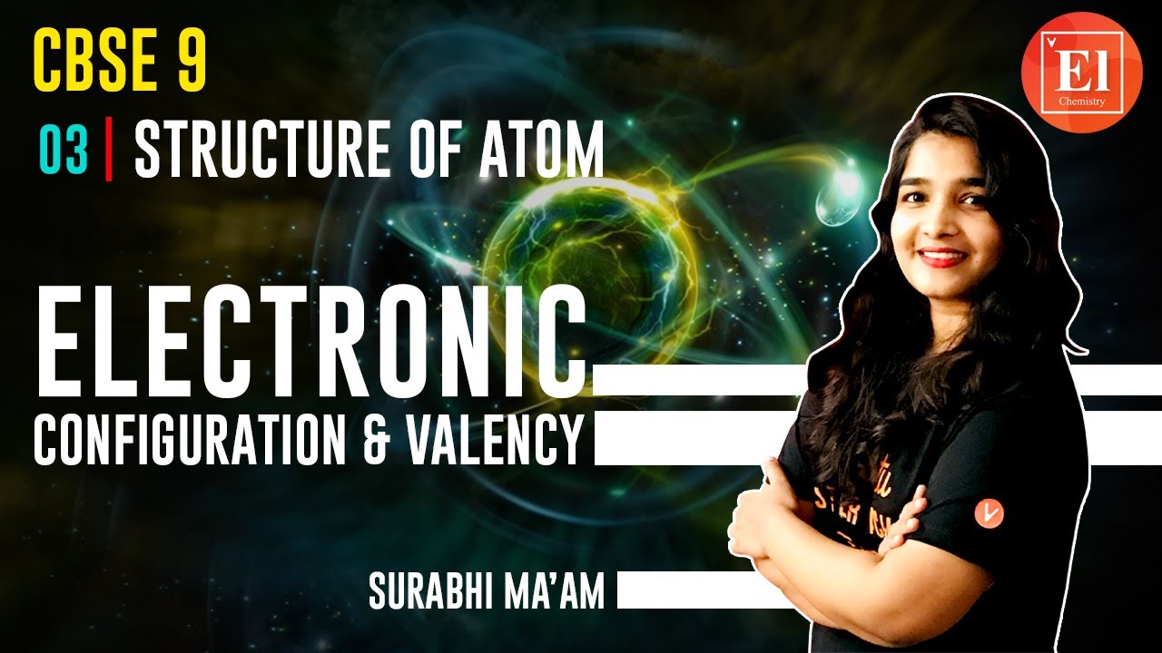 Structure of Atom - 3 | Electronic Configuration & Valency | Class 9 ...