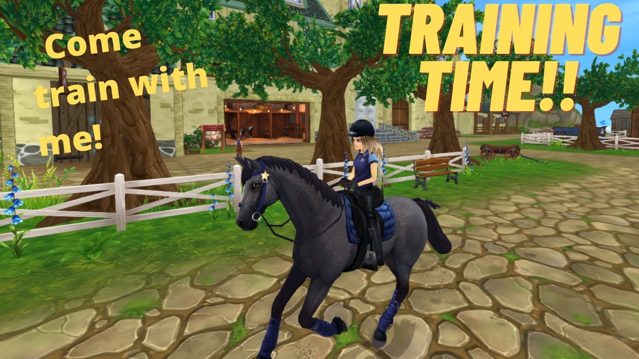 TRAINING TIME!! Star stable lets play. - YouTube