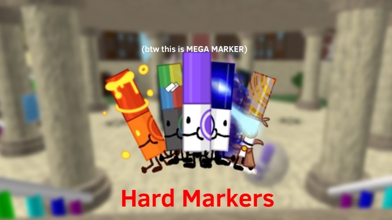 How to get all Hard Markers in Find the Markers (Roblox) - YouTube