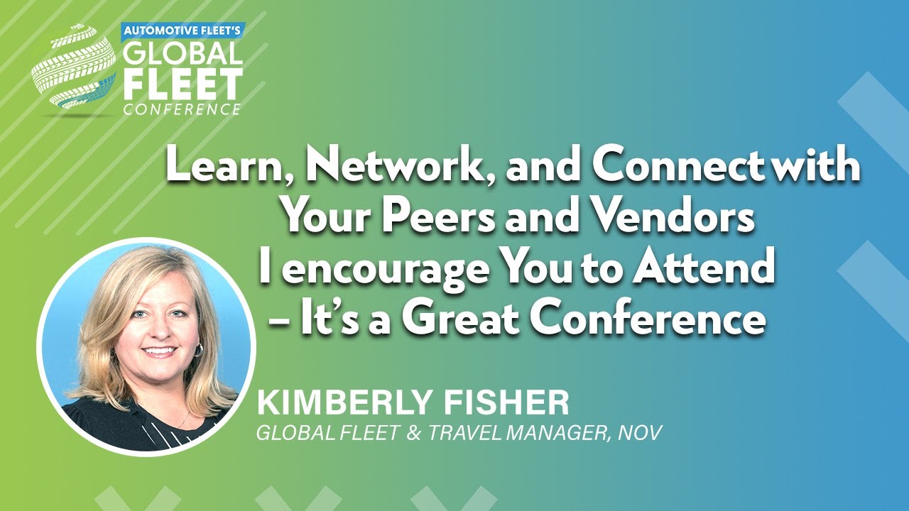 Kimberly Fisher on Global Fleet Conference Opportunities - YouTube