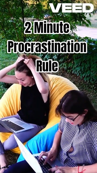 The 2-Minute Rule: Beat Procrastination Instantly! - YouTube