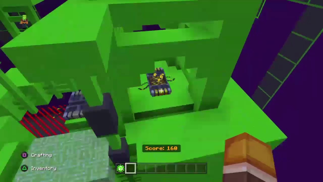Scary bugs in minecraft/glitch runner - YouTube