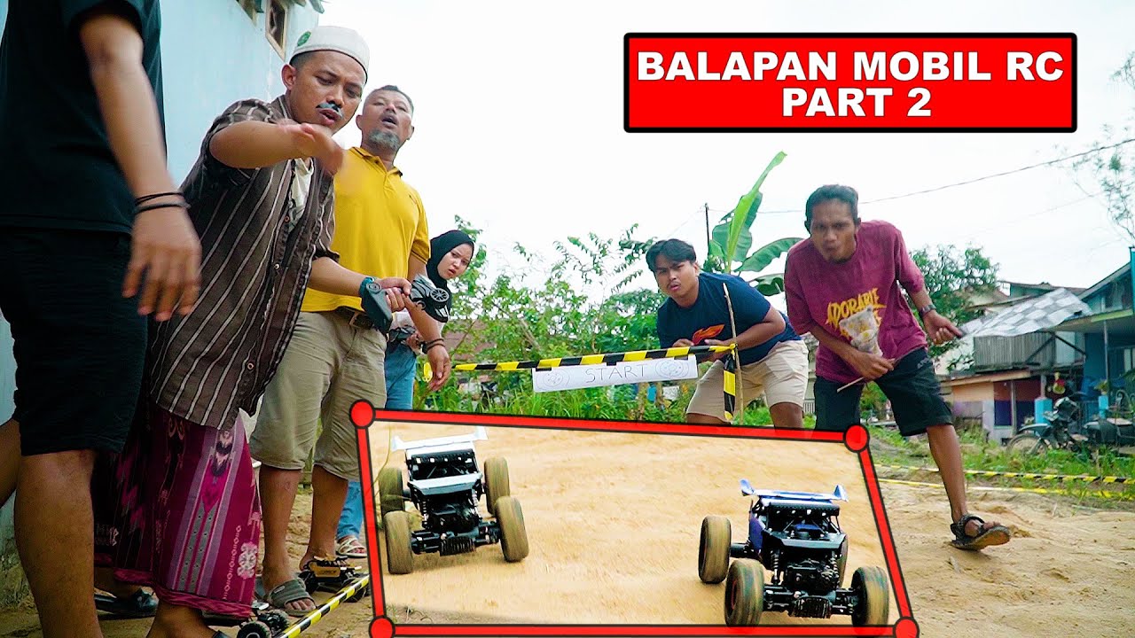 BALAPAN MOBIL RC PART 2 ! - YouTube