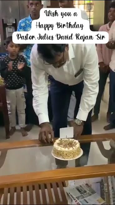 Happy Birthday Pastor.Julies David Rajan|Shorts|Leebanon House of ...