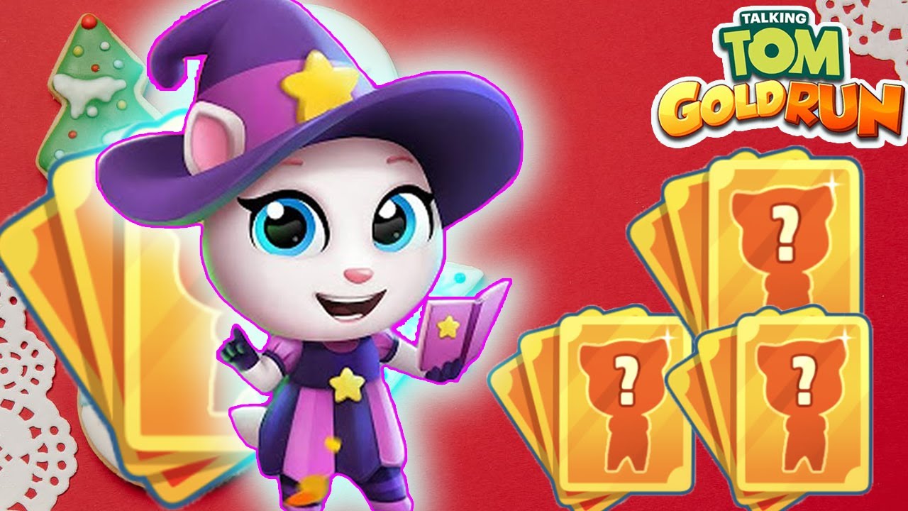 LUCKY CARDS - TALKING TOM GOLD RUN Android Gameplay 2022 - Run, collect ...